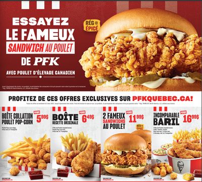 KFC Kentucky Fried Chicken Canada Canada Coupons