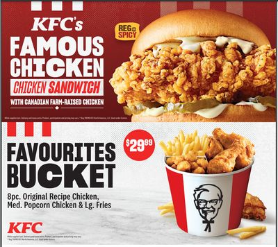 KFC Kentucky Fried Chicken Canada Canada Coupons